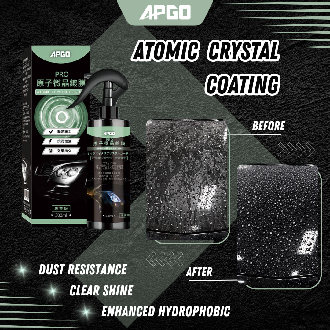 APGO Atomic Crystal Car Nano Coating 300ML – APGO.MY